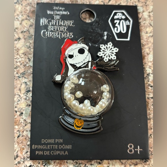 Loungefly | Accessories | Disney Loungefly Nbc Jack Skellington Snow ...